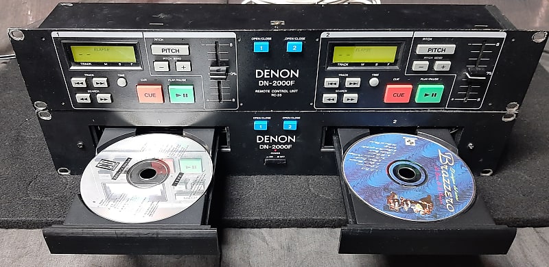Denon DN-2000F Dual Rack Mount CD Player | Reverb