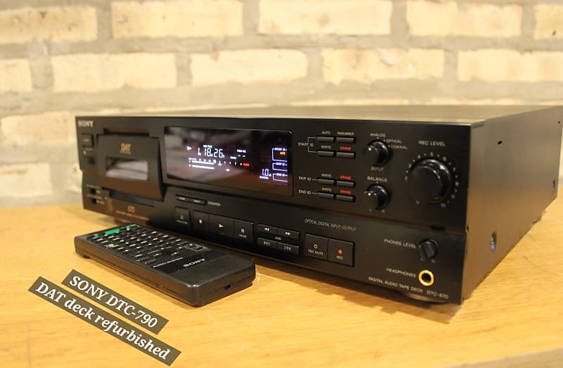 Sony DTC-670 DAT deck w/remote fully functional- Refurbished | Reverb
