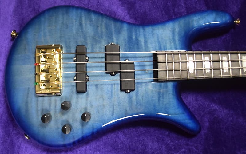 Spector Euro 4LT, Blue Fade Gloss / Ebony | Reverb Australia