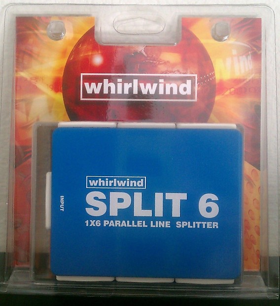 Whirlwind Split 6 Line Level Parallel Mic Splitter Xlr | Reverb
