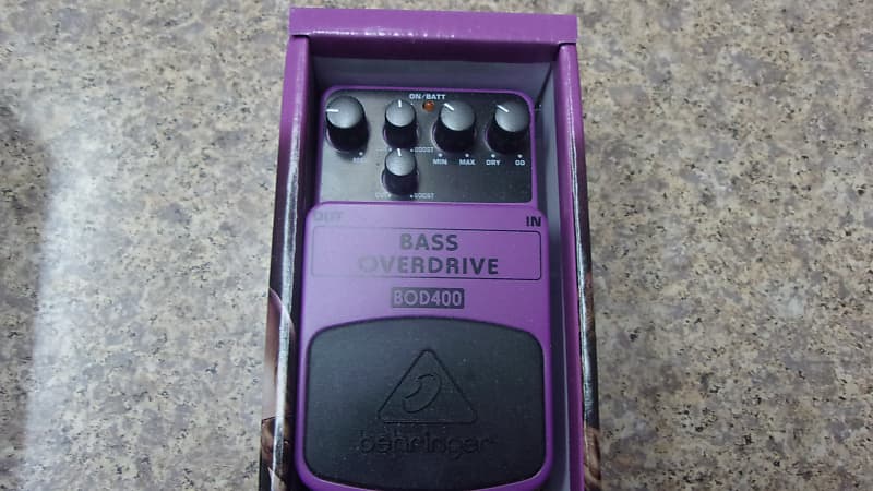 New Behringer Behringer BOD 400 Bass Overdrive Pedal | Reverb
