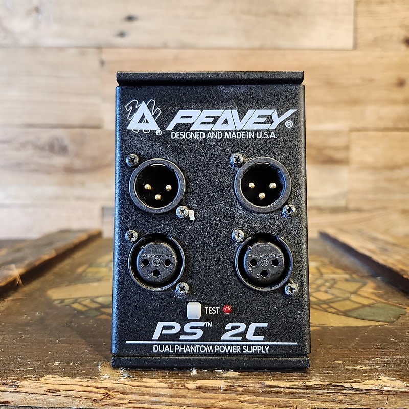 Peavey PS-2C Dual Phantom Power Supply USA | Reverb