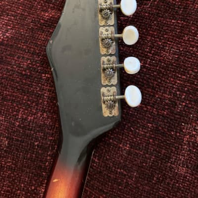 Teisco VN-2 Baritone Electric Guitar - 26.75 Scale - 1964 | Reverb