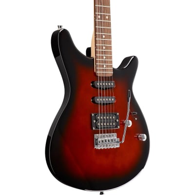 Rogue RR100 Rocketeer Electric Guitar Red Burst | Reverb