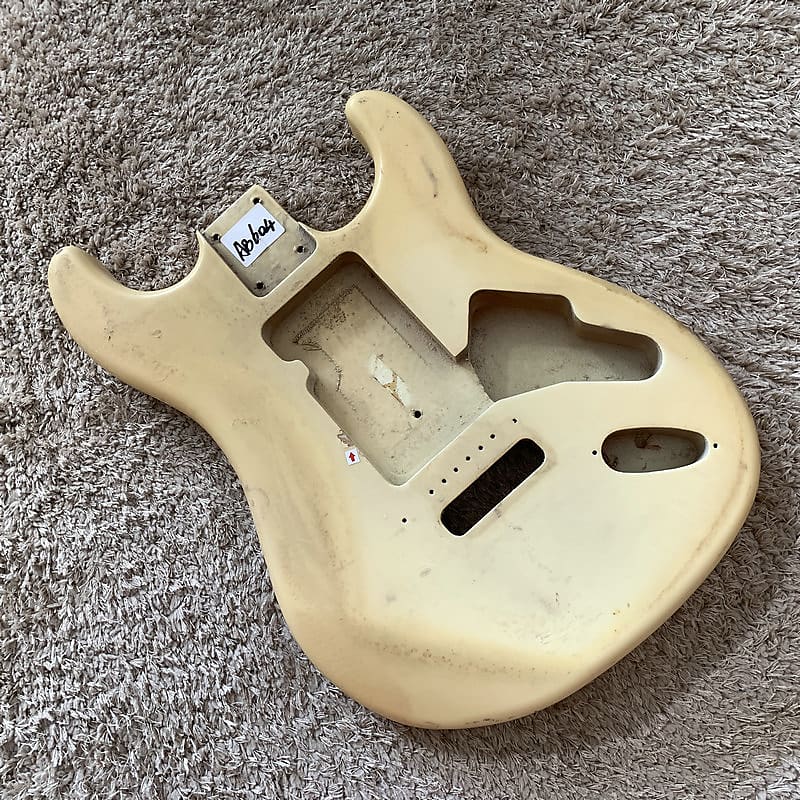 Solid Basswood Stratocaster Strat Style Guitar Body | Reverb