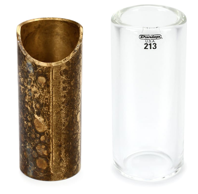 The Rock Slide Aged Brass Slide - Extra Large Bundle with | Reverb