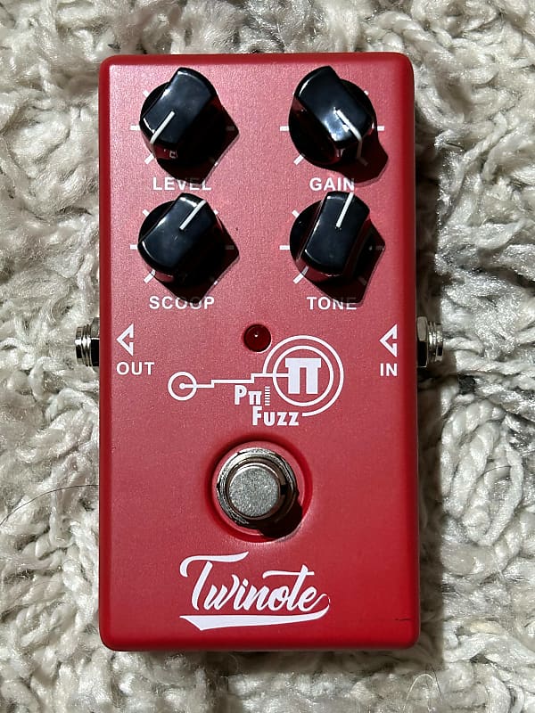Twinote Pi Fuzz/Distortion Pi Fuzz 2020 - Red | Reverb