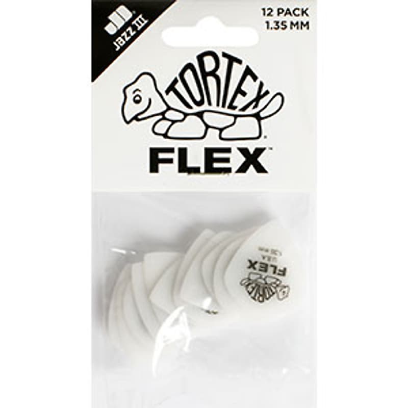Dunlop Player's Pack | Tortex® Flex™ Jazz III Pick 1.35mm | | Reverb