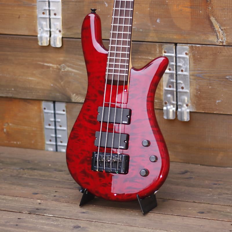 Spector Euro Series Bantam 4 Short Scale - Red | Reverb