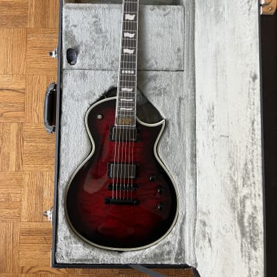 ESP - E-II Eclipse 2021 - See-Thru Black Cherry Sunburst | Reverb
