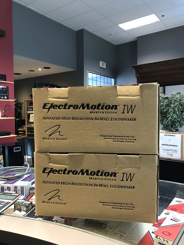Martin Logan ElectroMotion IW In-Wall Speakers | Reverb