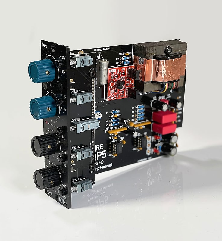 DIYRE EQP5 Pultec Style Passive EQ 500 Series w/Vintage | Reverb