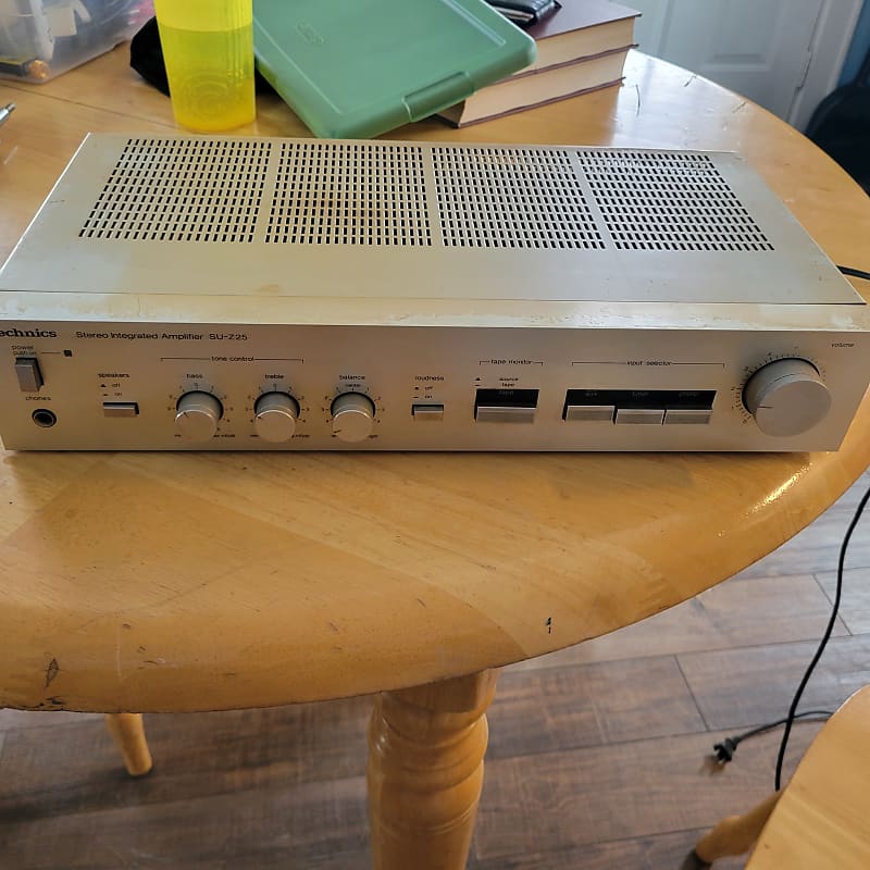 Technics SU-Z25 Vintage Stereo Amplifier - For Parts | Reverb
