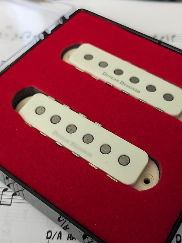 Squier Duncan Design Alnico Jaguar Pickups, Vintage Modified | Reverb