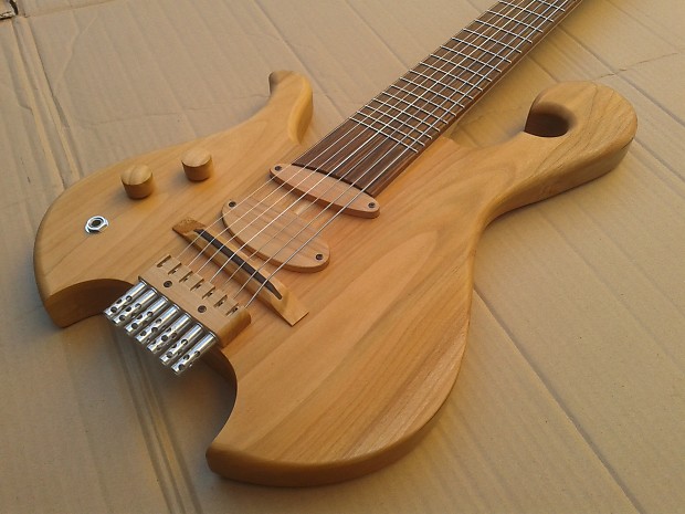 7 string headless guitar. LH. Handcrafted in the UK. 7 day | Reverb