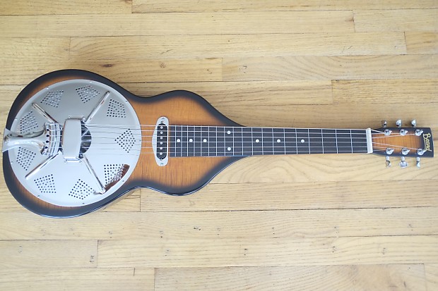 Mint Beard Roadophonic Acoustic Electric Dobro Resonator Lap | Reverb