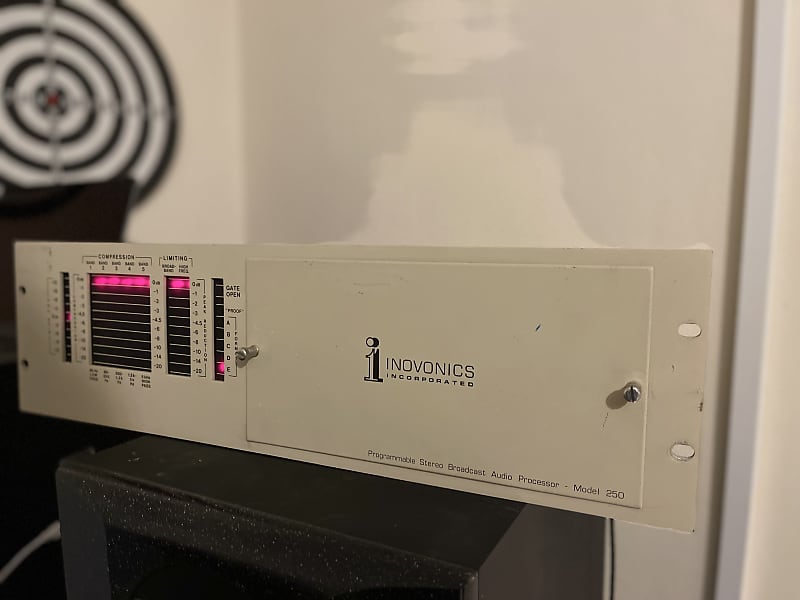 Inovonics Model 250 Programmable stereo broadcast Processor | Reverb