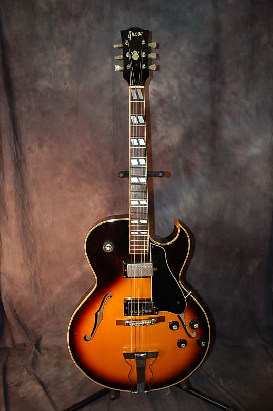 Video Demo 1969 Greco Model 45S ES175 Style Wide Body All | Reverb