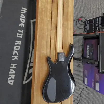 Fender Mb5 Black made in Japan 5 string bass all black 1993 | Reverb