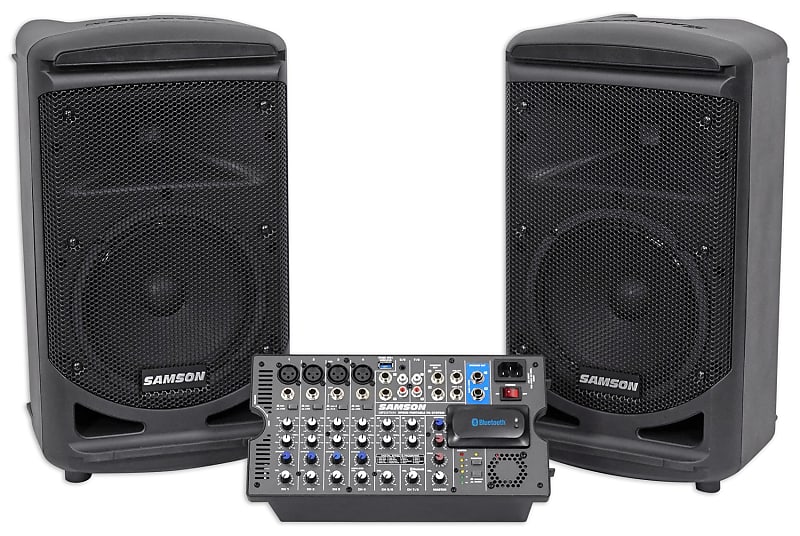 Samson Expedition XP800 800w Portable 8" PA DJ Speaker | Reverb