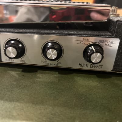 Vintage Shin-Ei Jax ME-7 Wah Volume Siren Surf Hurricane | Reverb