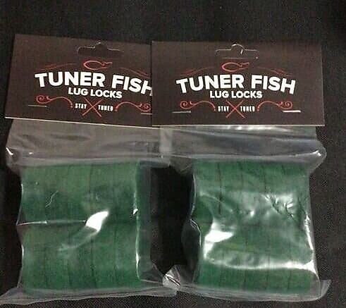 Tuner Fish Felts - Green - 20 Pack | Reverb