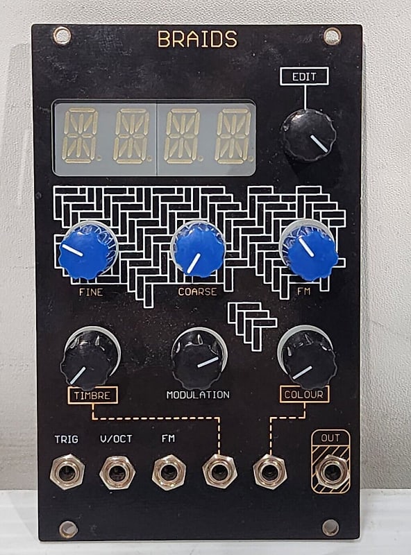 Mutable Instruments Braids DIY Clone Oscillosaurus Eurorack | Reverb