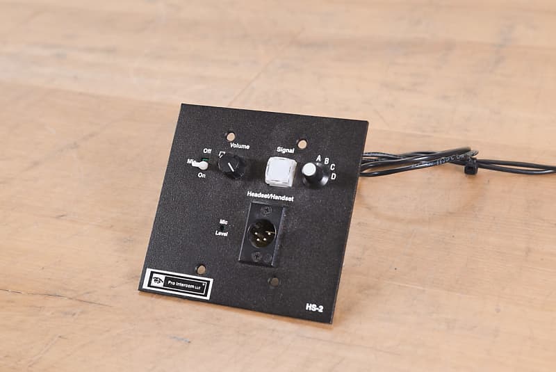 Pro Intercom HS2 Flush Mount Headset Station (church owned) | Reverb