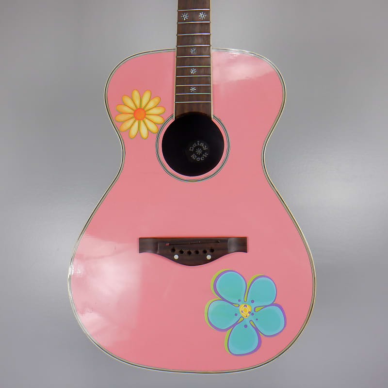 Used Daisy Rock Pink Acoustic (AS-IS, DISPLAY ONLY) | Reverb