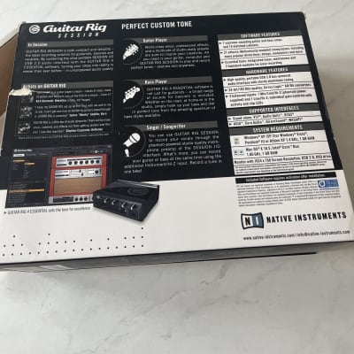 Native Instruments Guitar Rig Session I/O | Reverb UK