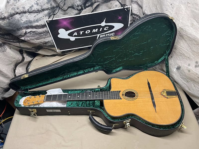 Saga Musical Instruments Gitane DG-250M Gypsy Acoustic Guitar | Reverb