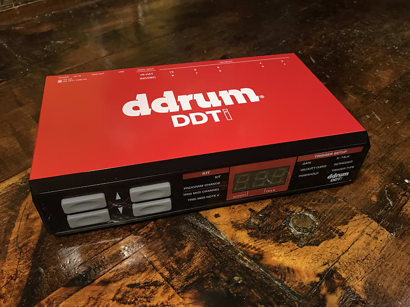 ddrum DDTI Trigger Interface 2018s Red | Reverb