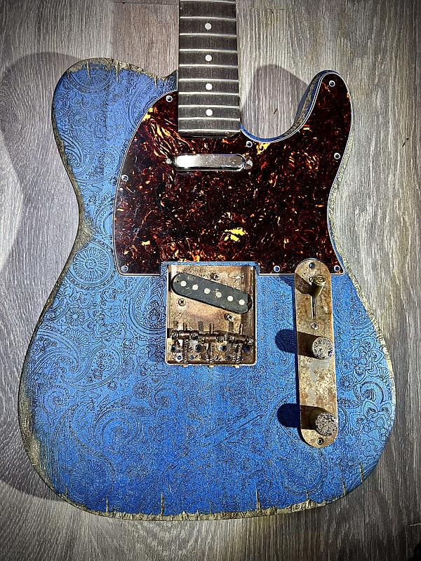 Pistols Crown Barncaster Tele GUITAR BODY ONLY PARTCASTER USA | Reverb