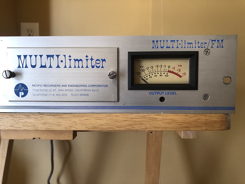 Pacific Recorders MULTI-limiter/FM 1976 | Reverb
