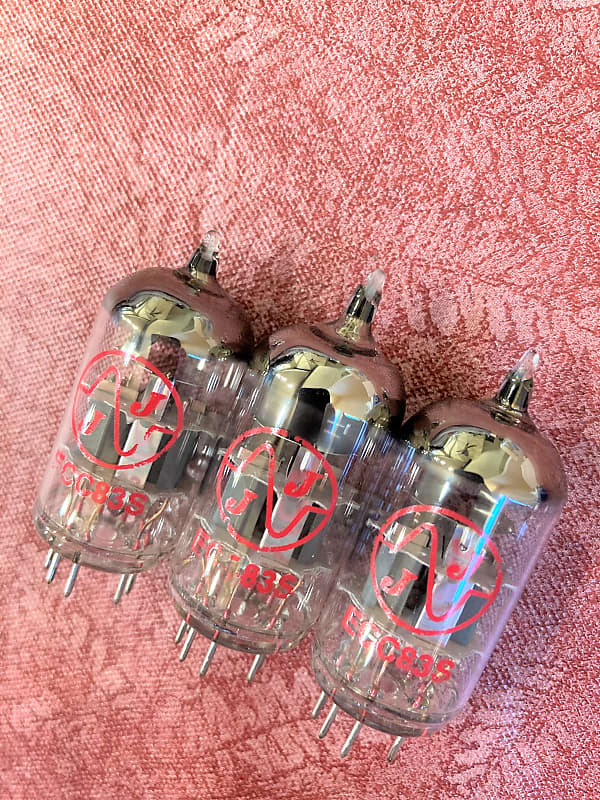 3x JJ Electronic ECC83s 12AX7 Preamp Vacuum Tubes | Reverb