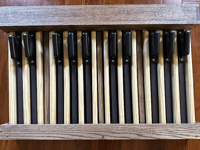 JG3 Tech 24 Note MIDI Bass Pedals 2024 - Wood | Reverb