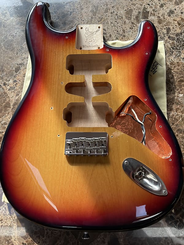 Warmoth Stratocaster Hardtail Body 2010's - Three color | Reverb