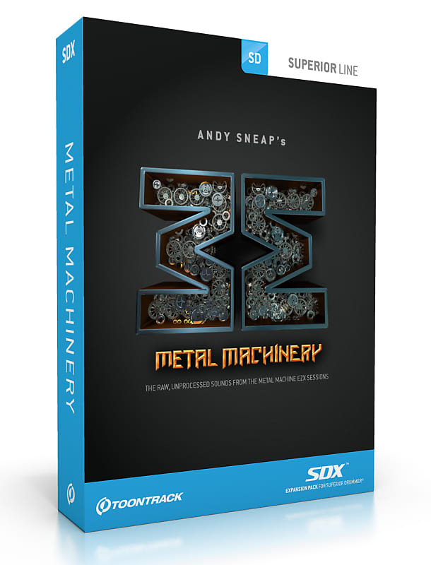 Toontrack SDX Metal Machinery | Reverb