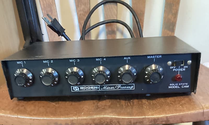 Bogen CAM 80s - Black | Reverb