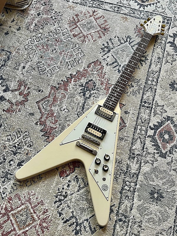 1980s Burny by Fernandes Flying V made in Japan | Reverb Deutschland