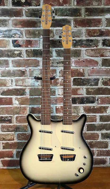 Danelectro Doubleneck Bari / Six Electric Guitar - owned | Reverb UK