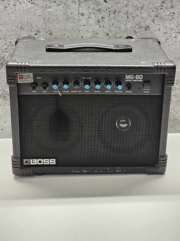 Boss MG-80 Guitar Amp 80W 1980's-1990's - Black | Reverb