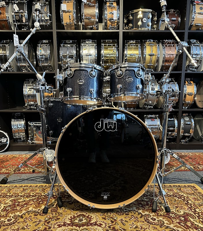 DW Limited Performance Cherry shell 2024 - Black sparkle | Reverb