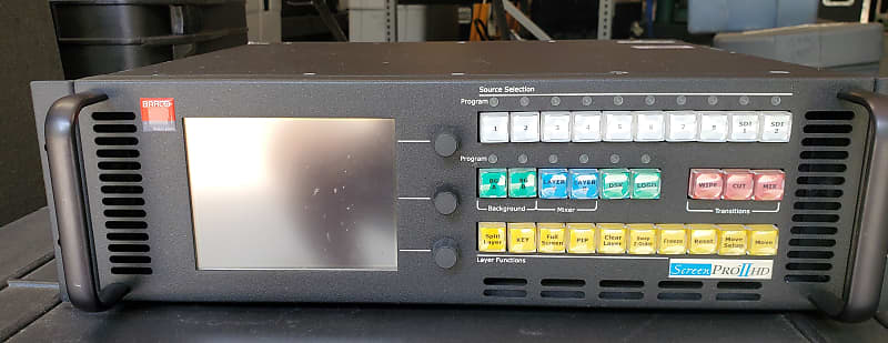 Barco HD Screen PRO II Switcher with Pelican ATA case | Reverb