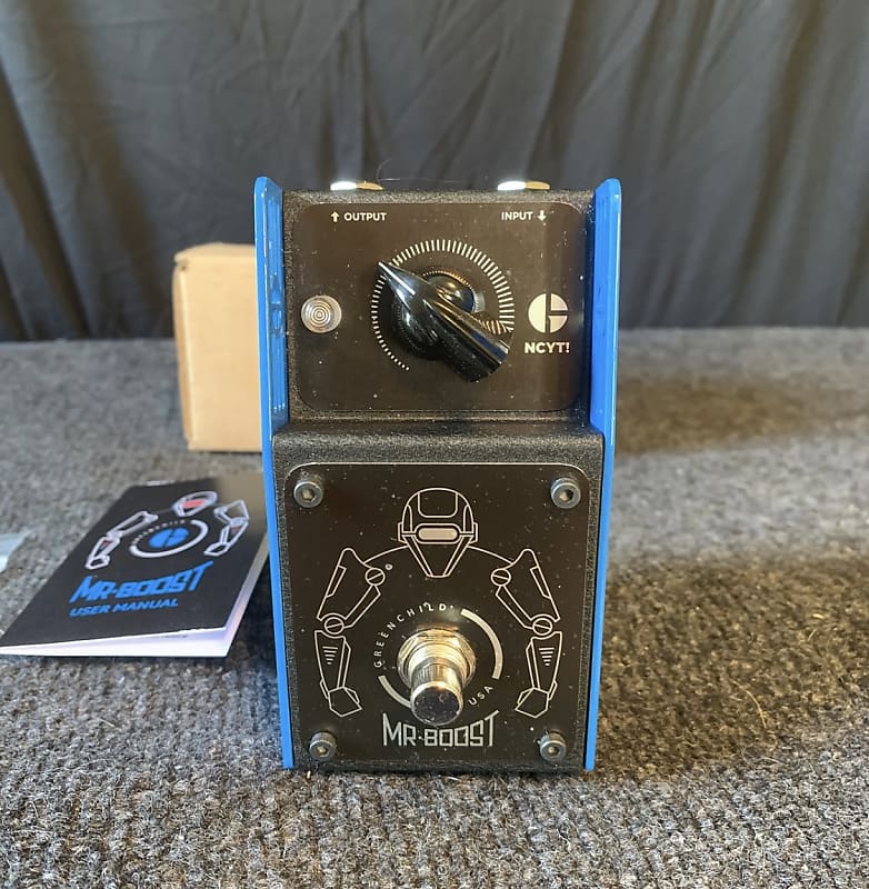 Greenchild Mr. Boost Blue | Reverb