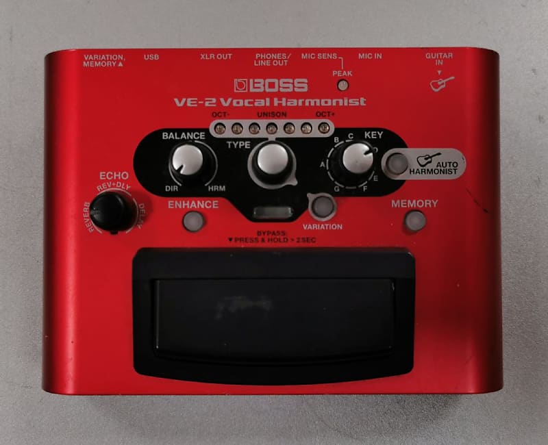 Boss VE-2 Multieffect pedal for voice | Reverb