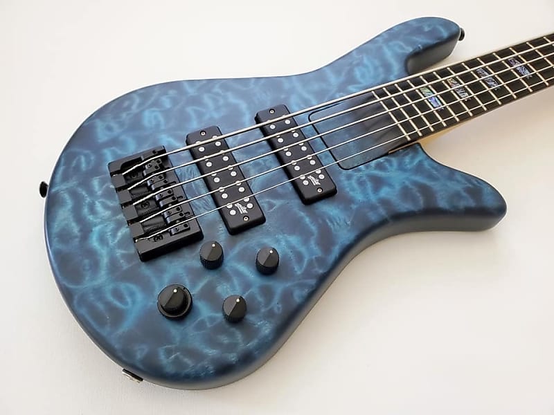 Spector NS-5H2 #513 2019 Black & Blue, Premium Quilted Top, | Reverb