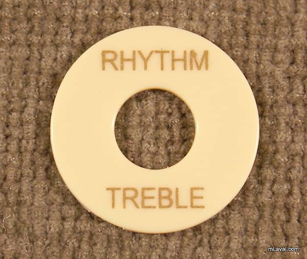 Toggle Switch washer Rhythm / Treble Ring Cream/Gold | Reverb