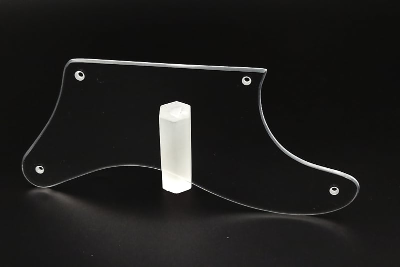 clear acrylic pickguard for us/mex fender cabronita precision | Reverb