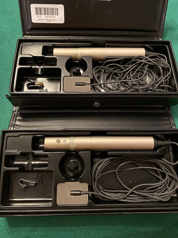 Pair of Sony ECM-77B Mini Omnidirectional Lavalier Microphone | Reverb